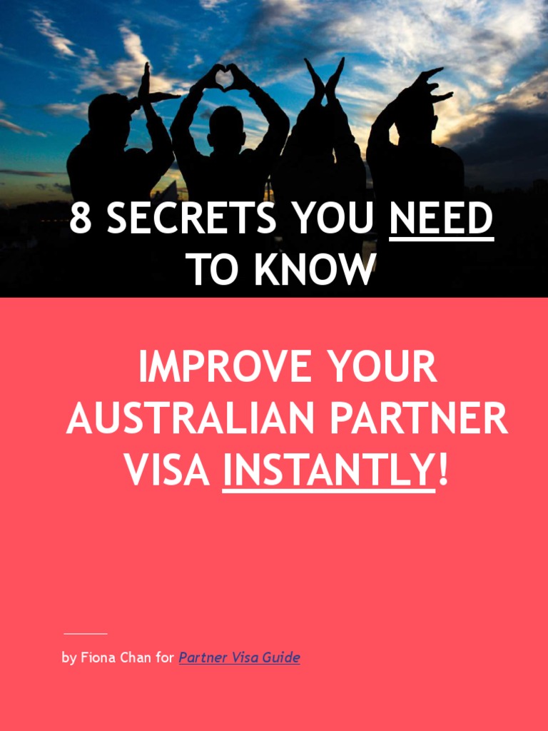 Australian Partner Visa Tips | PDF | Travel Visa | Marriage