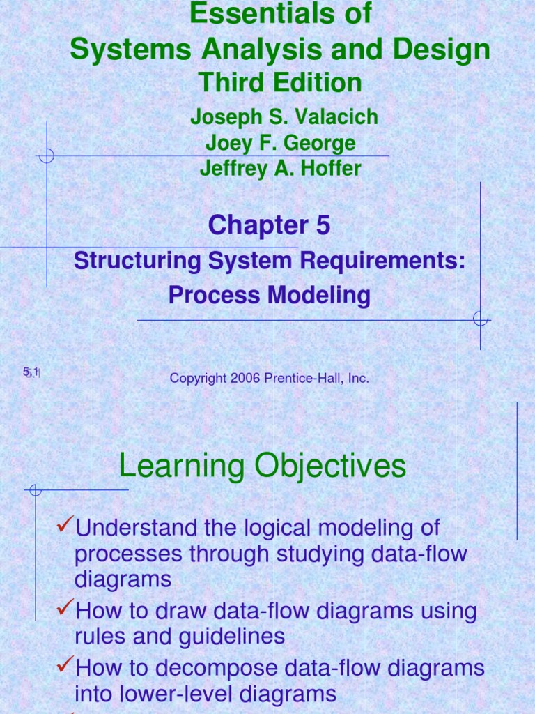 Third Edition: Structuring System Requirements: Process Modeling | PDF ...