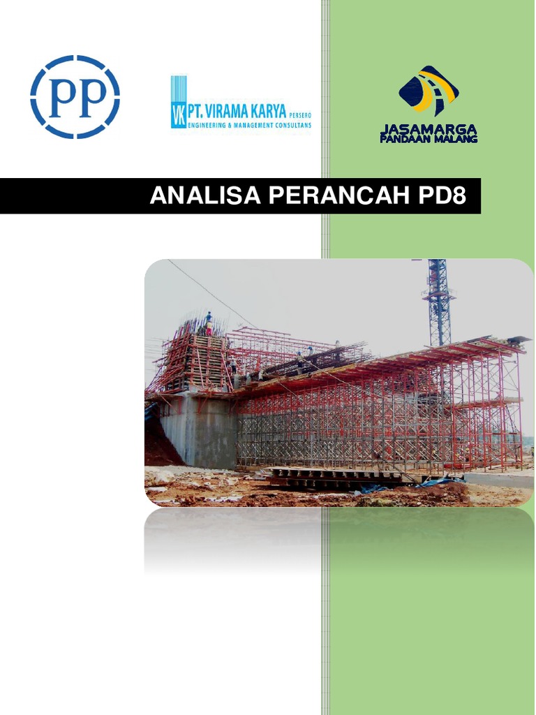 Perhitungan Shoring Pier Head | PDF | Real Estate | Masonry