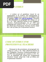 Resolution No. 435 Code of Ethics | PDF | Teachers | Philippines