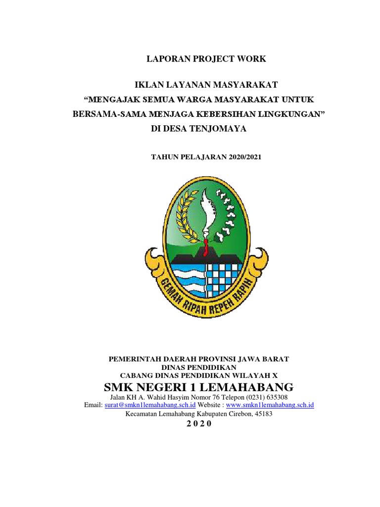 Laporan PROJECT WORK (Bayu Rahmatullah) | PDF | Bisnis