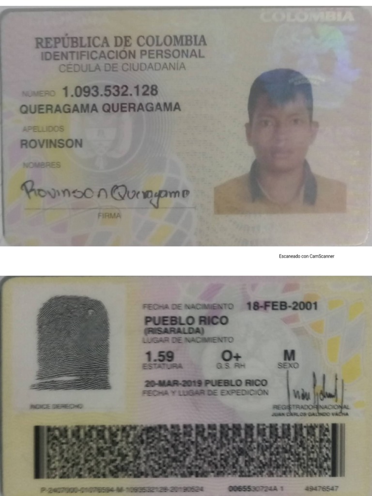 Cedula Robinson | PDF