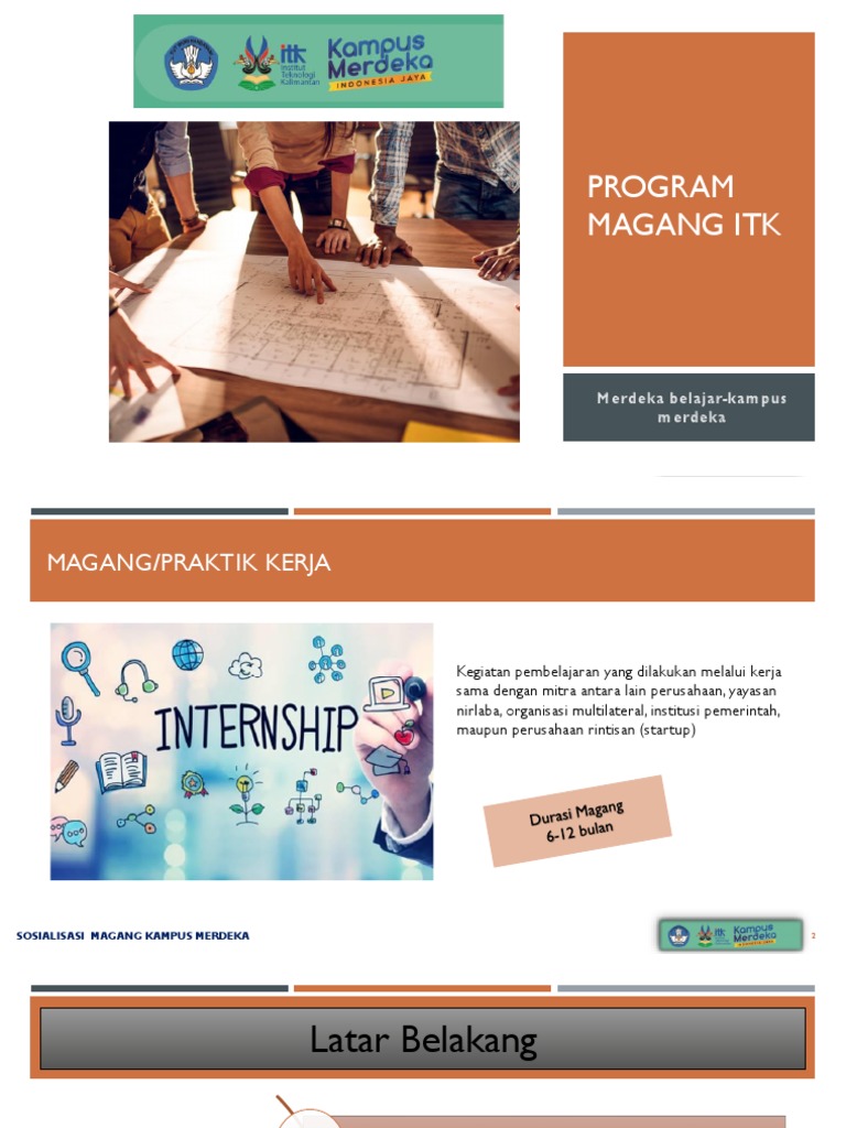 Sosialisasi Magang Itk | PDF | Karier & Perkembangan | Bisnis