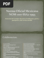 NORMA Oficial Mexicana NOM-007-SSA2-2016 | PDF