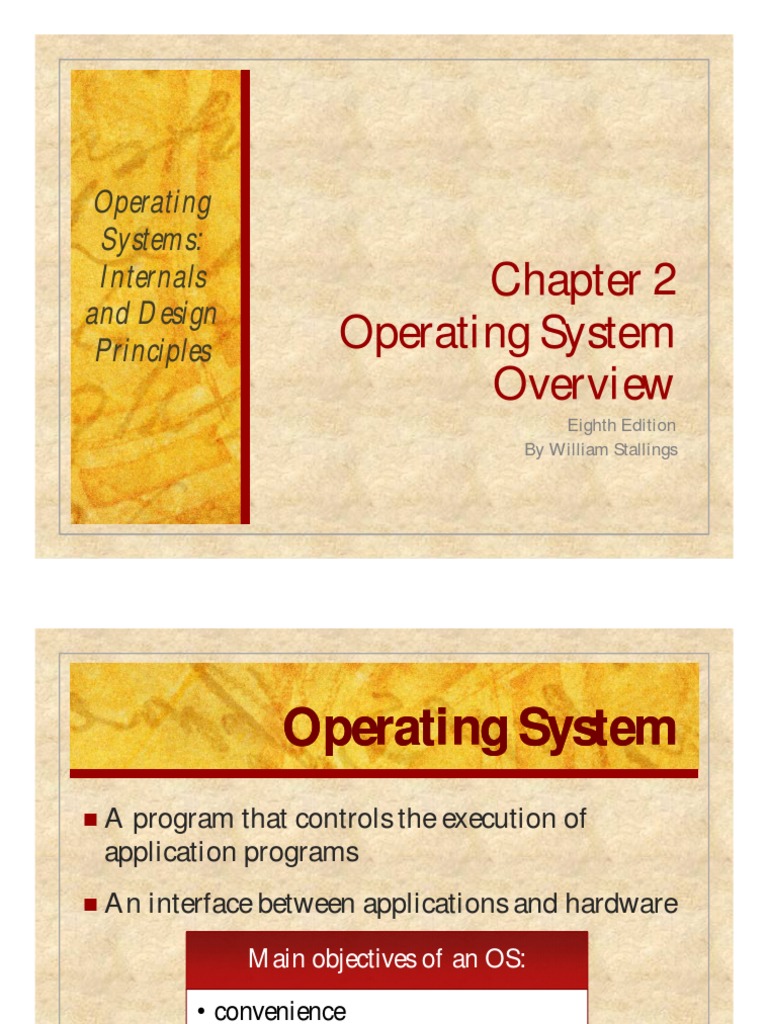 Overview of Operating Systems | PDF | Operating System | Input/Output