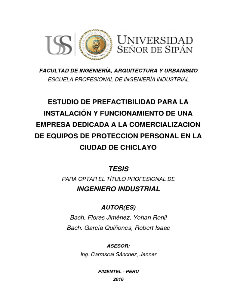 García Quiñones, Robert Isaac y Flores Jiménez, Yohan Ronil | PDF ...