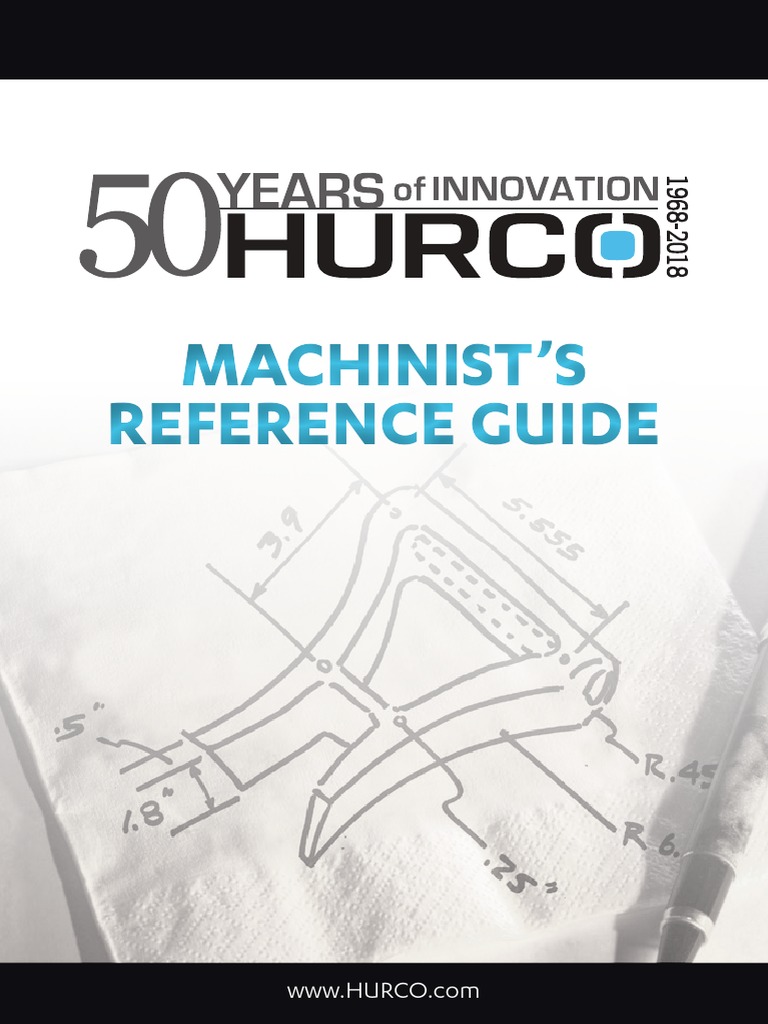 Machinist'S Reference Guide | PDF | Drilling | Foot (Unit)