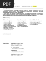 SEEK Resume Template 1 | PDF