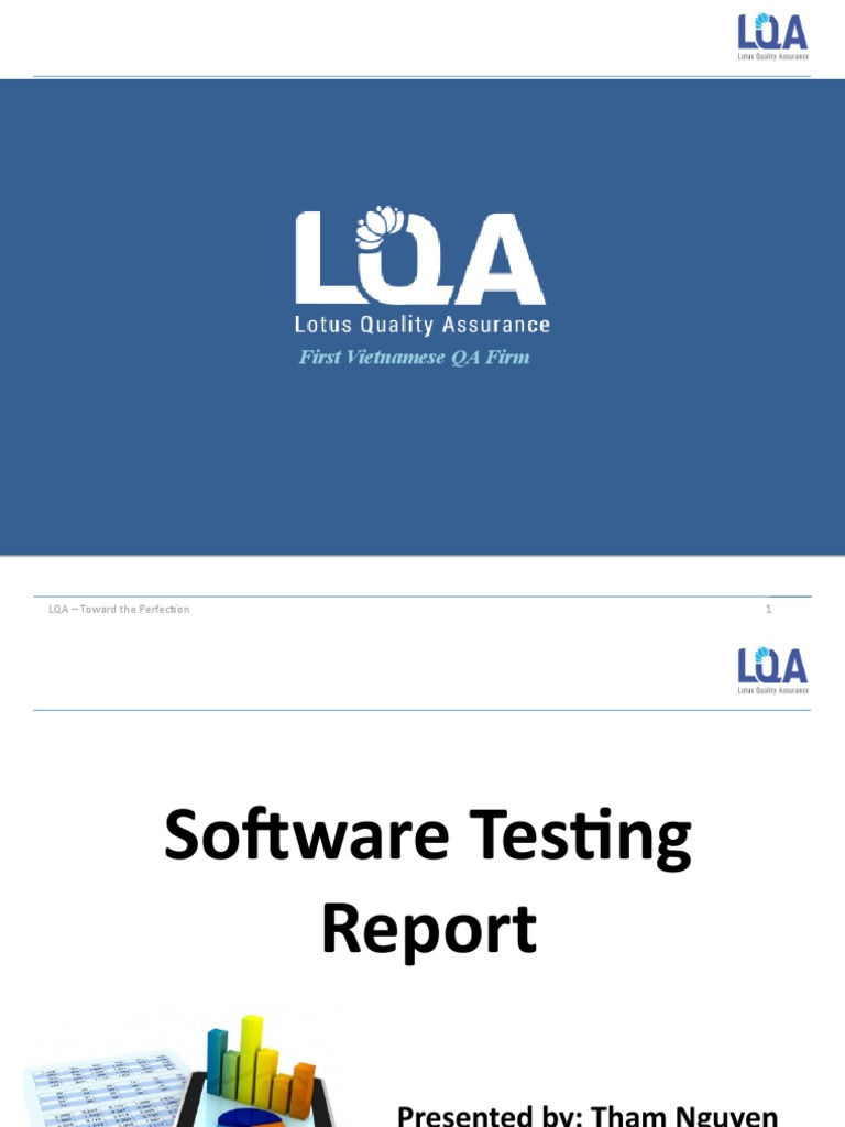 First Vietnamese QA Firm: 1 LQA - Toward The Perfection | PDF ...