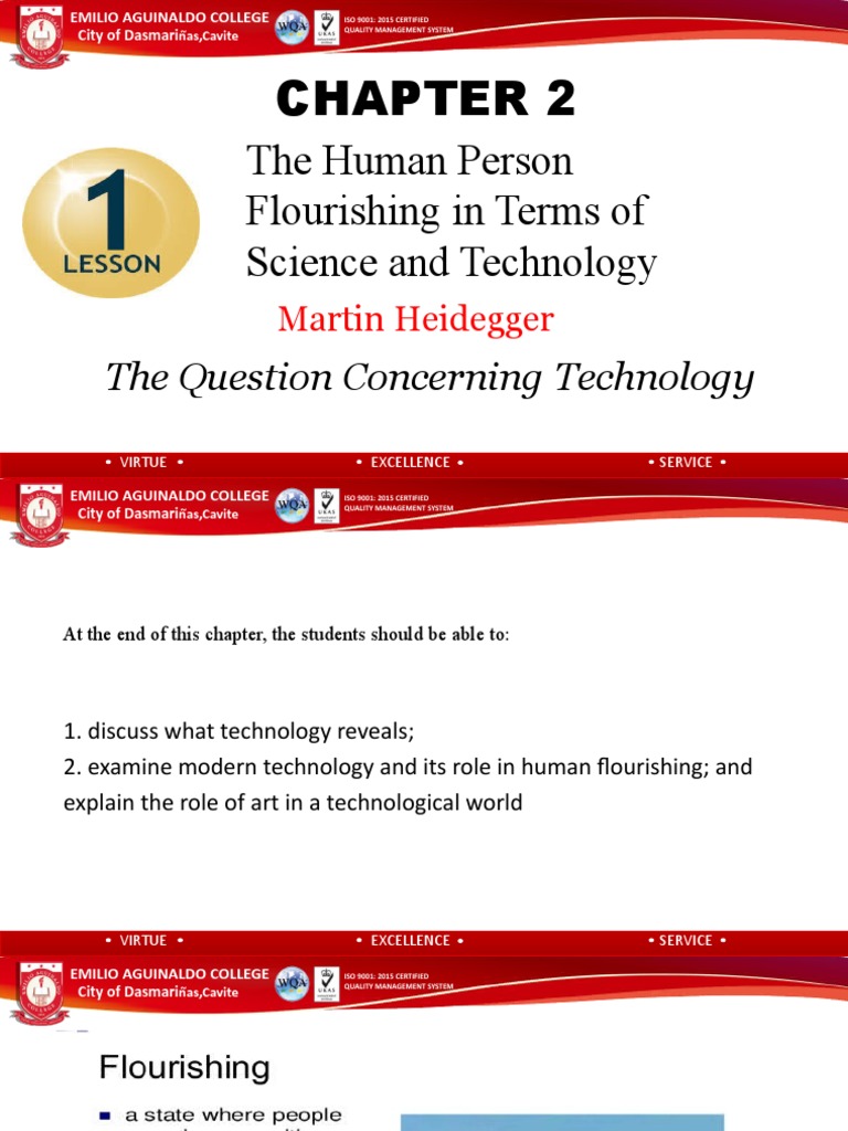 CHAPTER 2 L1 STS Human Flourishing in Science and Technology | PDF ...