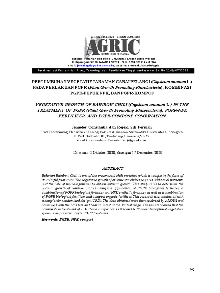 4103-Article Text-18654-2-10-20210210 | PDF | Biology | Botany