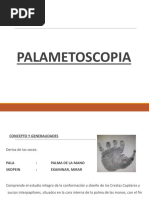 Palametoscopia y Pelmatos | PDF | Huella dactilar | Ciencia forense