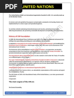 Un System Chart | PDF | United Nations | International Relations