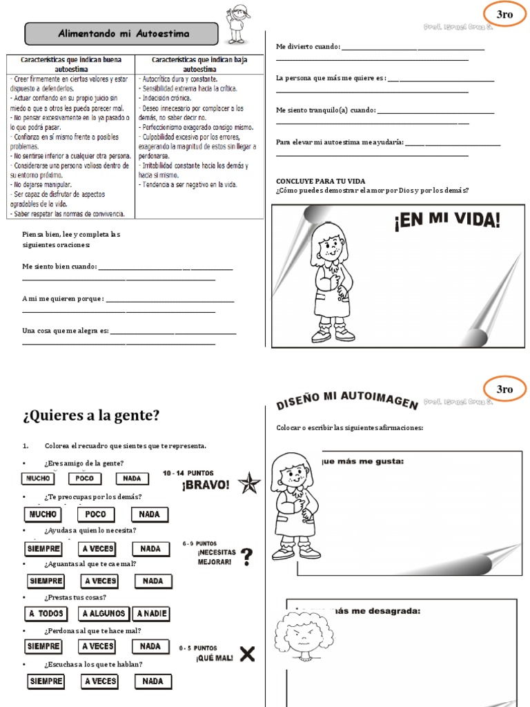 Alimentando Mi Autoestima | PDF