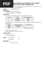 Density For Soil by Sand Displacement Method: Scope Is Code Apparatus ...