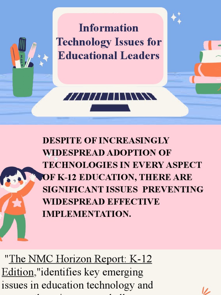 Key Challenges to Effective Technology Integration in K-12 Education ...