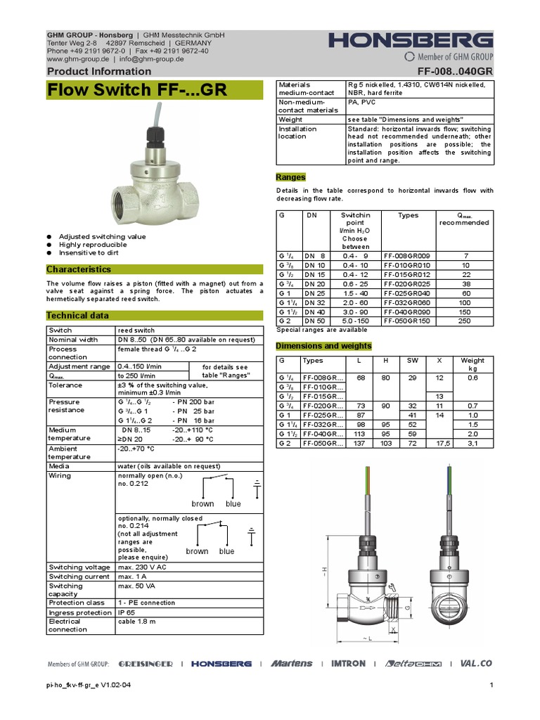 Flow Switch Monitor Module Wiring Diagram Flow Switch อุ
