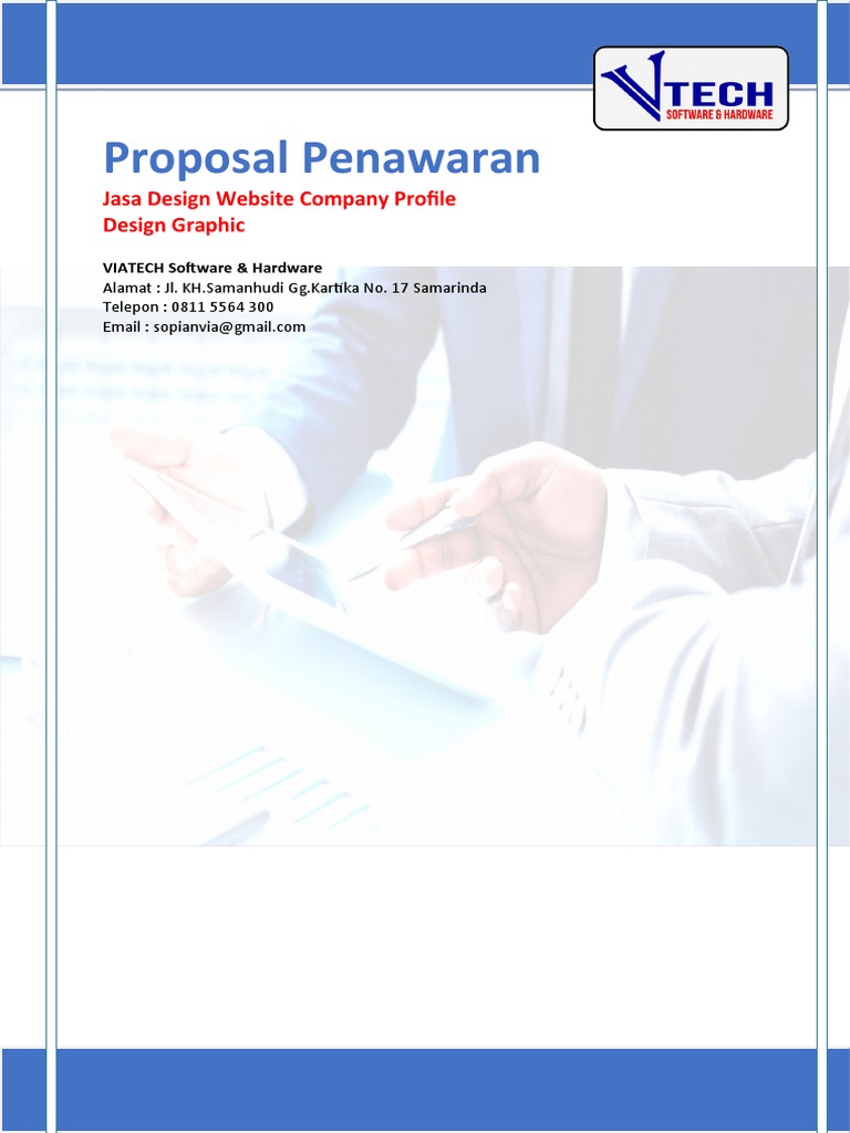 Proposal Penawaran Konsultan Dan Jasa We | PDF