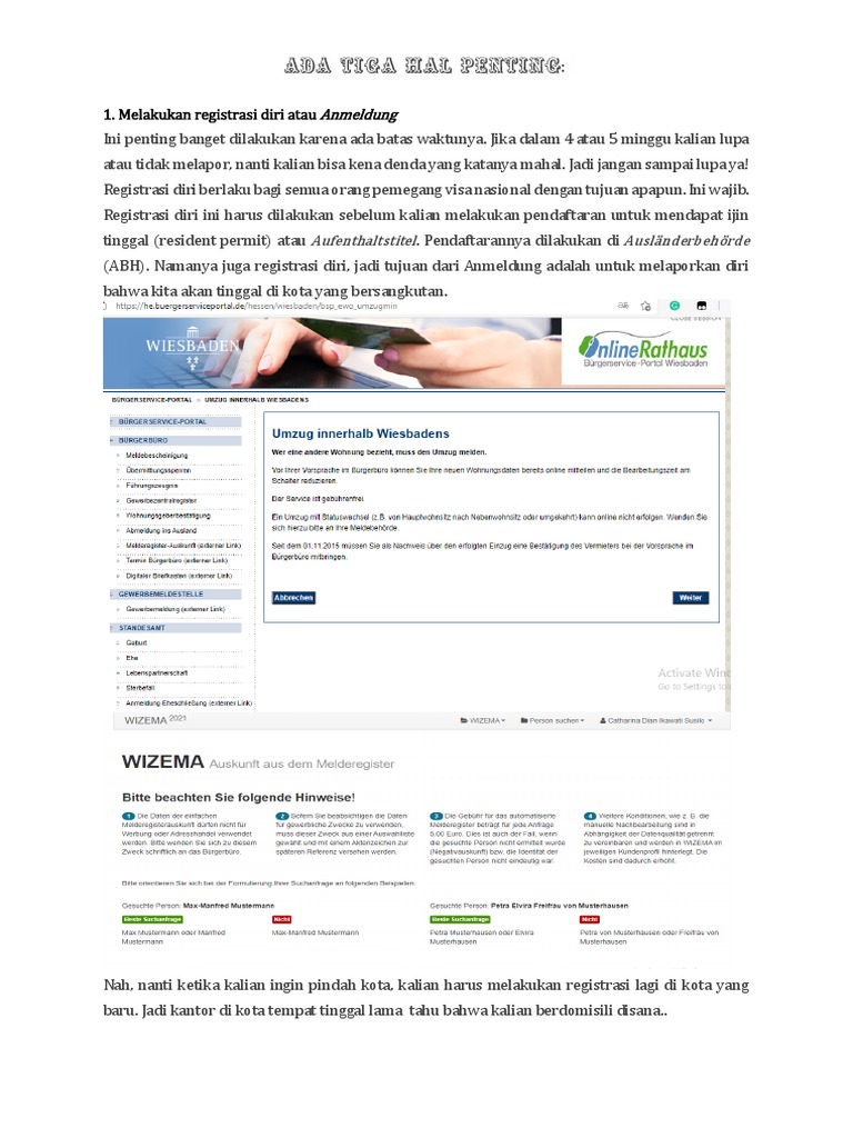 Langkah Pertama Di Jerman | PDF