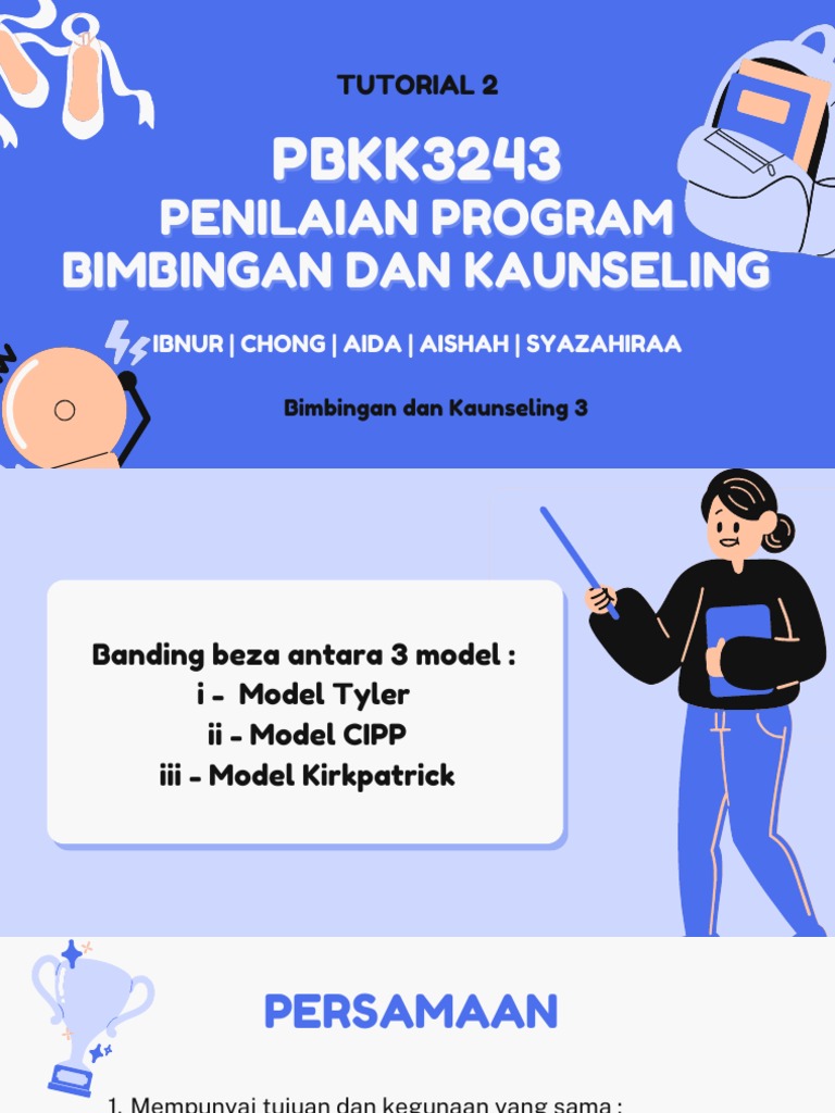 Model Penilaian Program BK | PDF | Bisnis | Pengembangan Diri