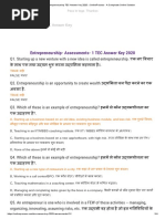 (English + Hindi) CSC TEC Assessment Exam Questions and Answer | PDF