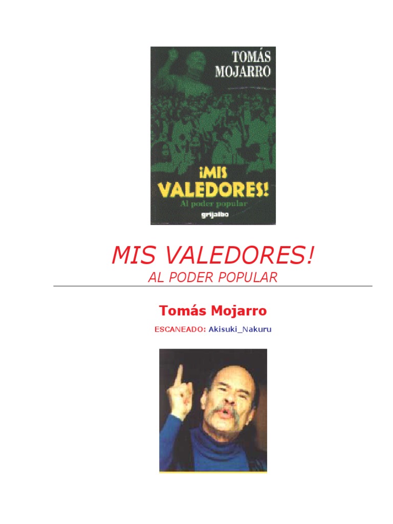 Mis - Valedores.al - Poder.popular Tomas Mojarro | PDF