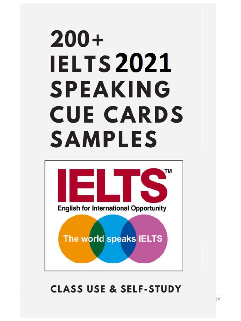 200 Ielts Speaking Cue Cards 2021 With Sample Answers | PDF | Foods ...