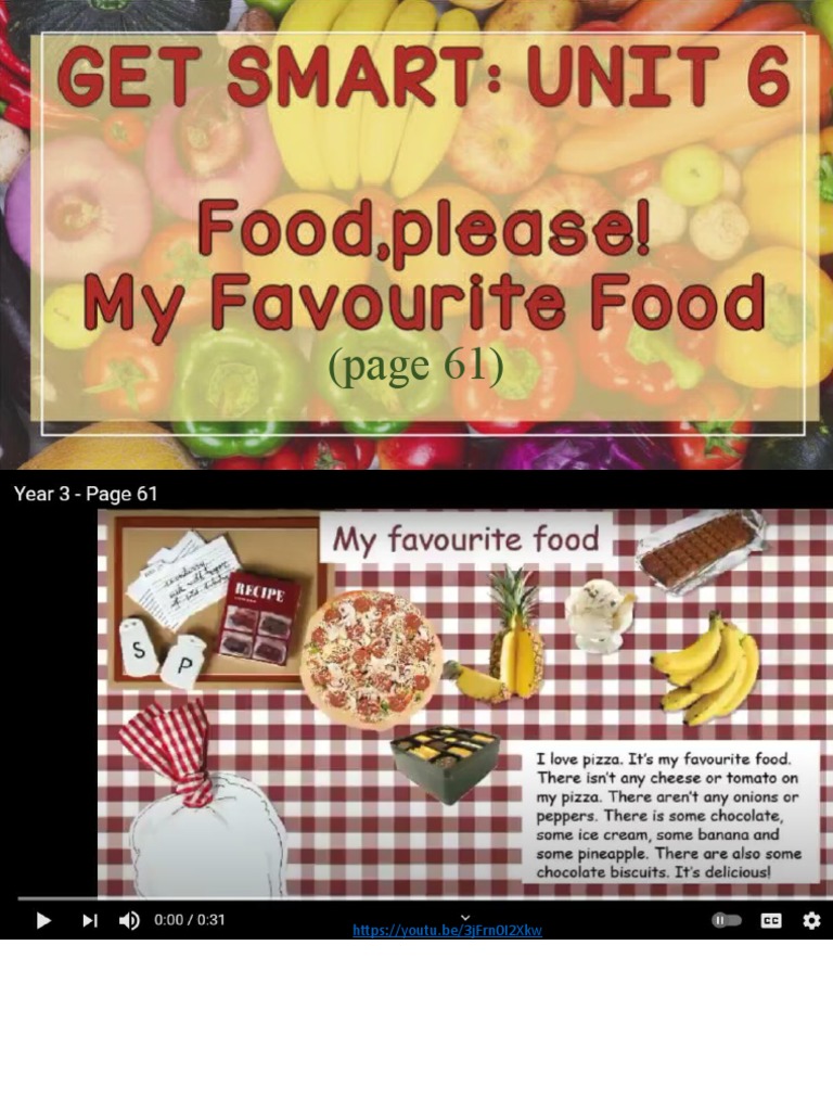 English Year 3: Unit 6 | PDF