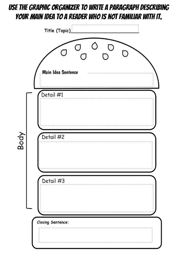Paragraph Writing - Template | PDF