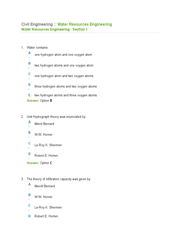 Civil Engineering | PDF | Hydrology | Rain