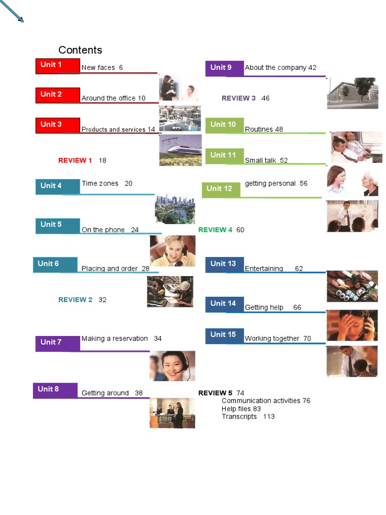 Business Goals 1 (Student's Book) | PDF | Verb | English Language