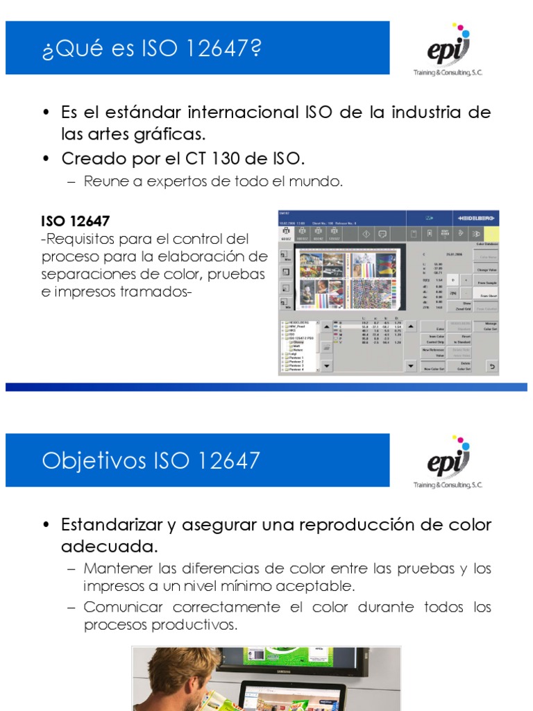 ISO 12647 Muestra | PDF | Impresión | Color