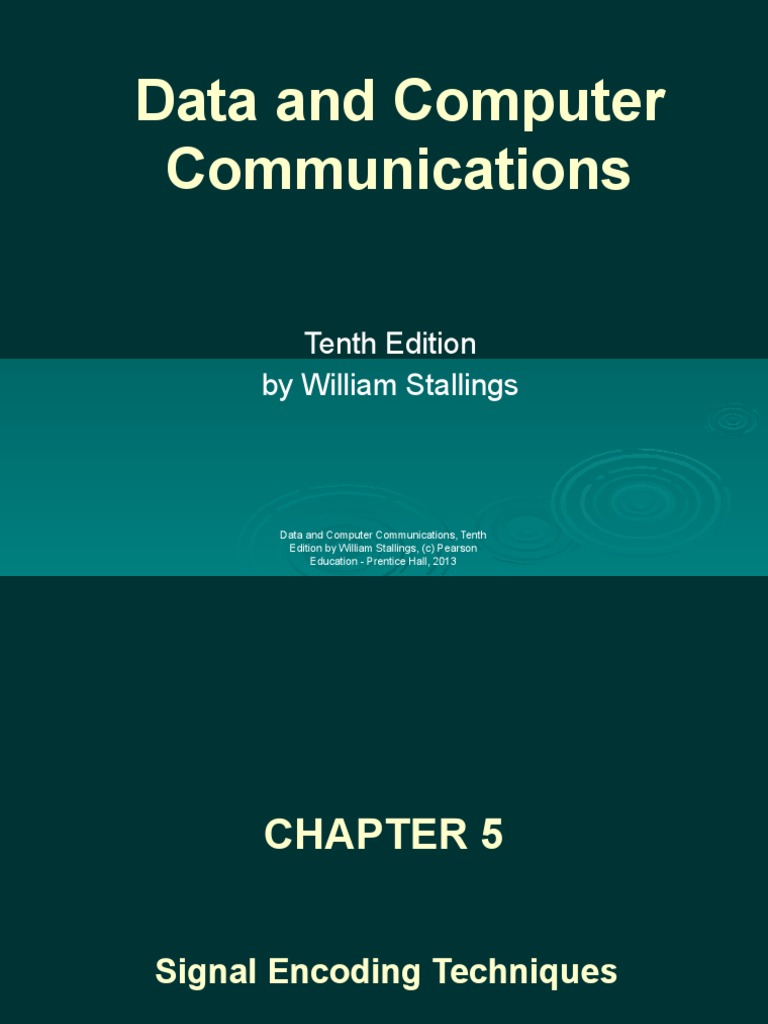 Data and Computer Communications: Tenth Edition by William Stallings ...