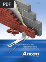 Ancon Bed Joint Reinforcement Guide | PDF | Masonry | Wire