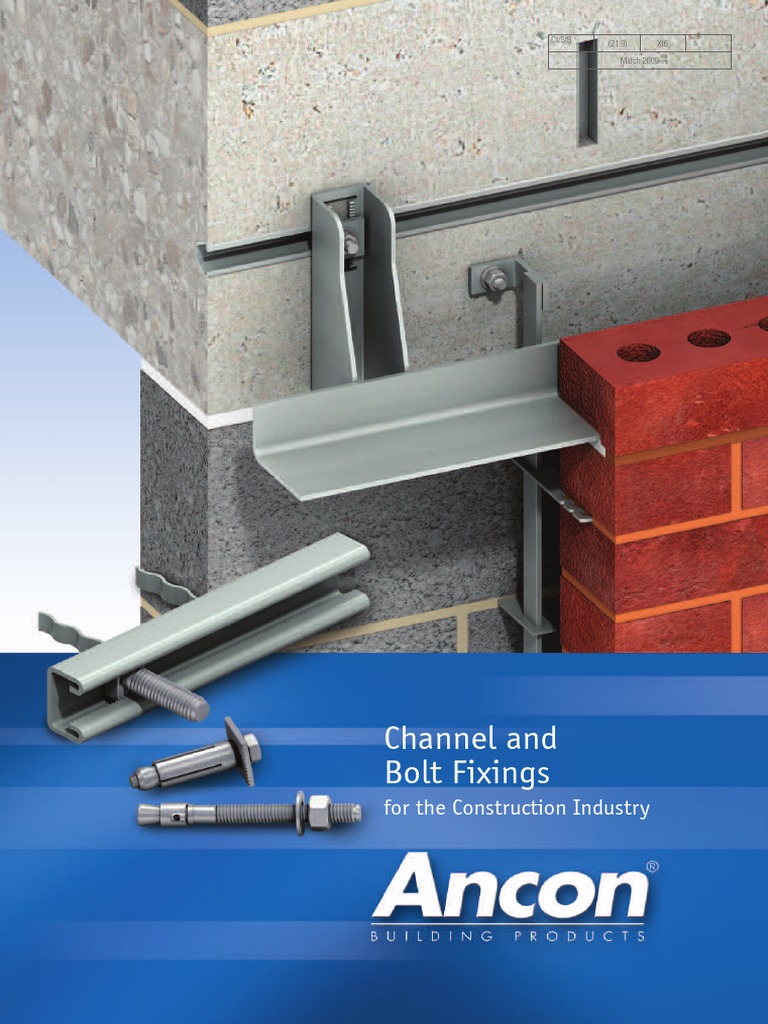Channel and Bolt Fixings: For The Construction Industry | PDF | Screw ...