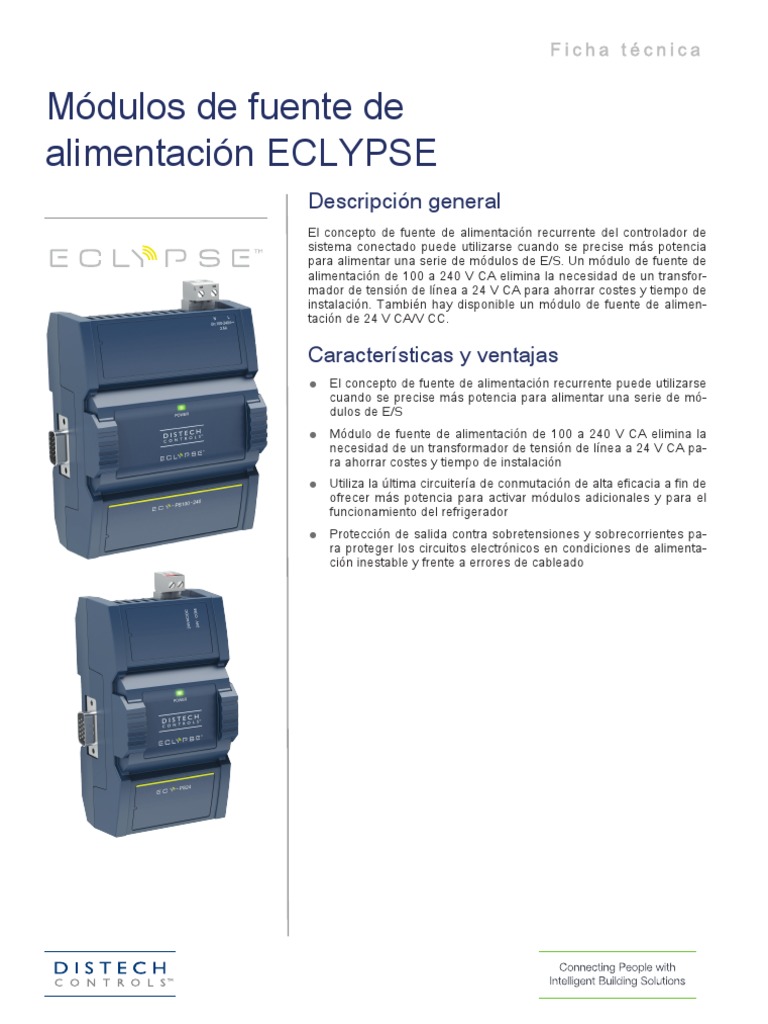 Ecy-Ps Module SP | PDF | Fuente de alimentación | Fusible (Eléctrico)