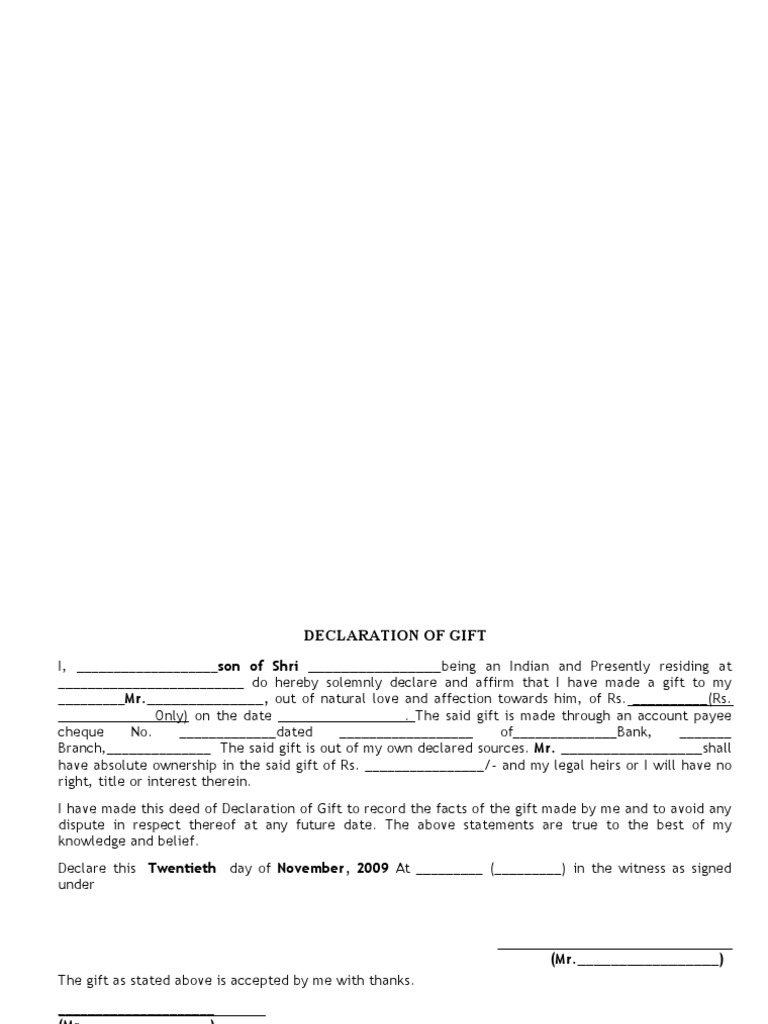GIFT | PDF | Law