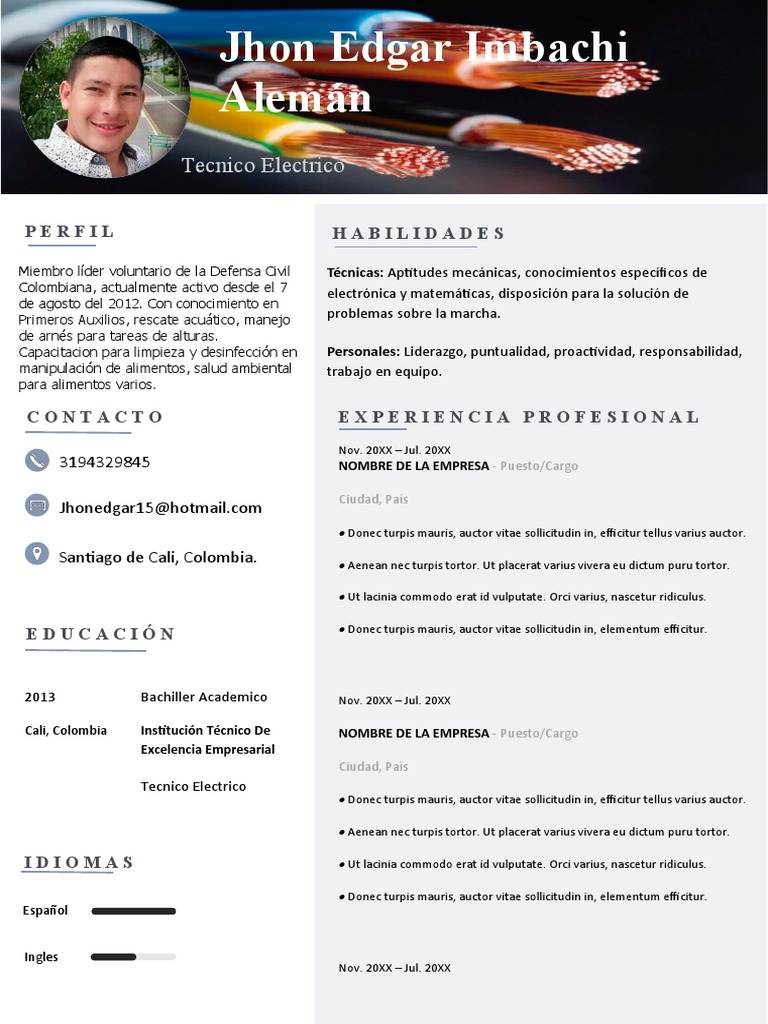 205 Curriculum Vitae Funcional | PDF