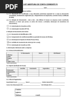 BCI Check List Abertura de Conta Empresa | PDF