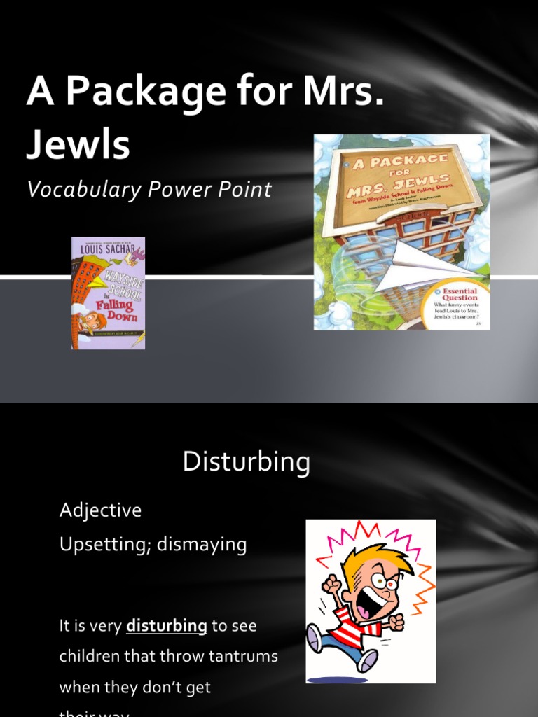 A Package For Mrs Jewls | PDF
