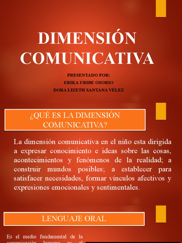 Dimensión Comunicativa | PDF