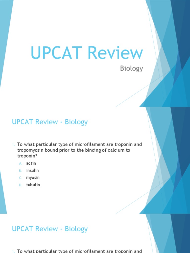 UPCAT Biology Review Questions | PDF | Atrium (Heart) | Heart
