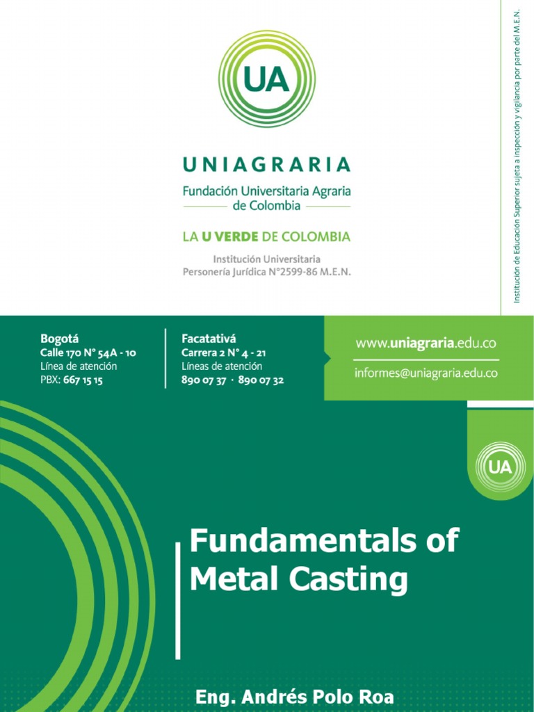 Fundamentals of Metal Casting 2 | PDF | Casting (Metalworking) | Physical Sciences