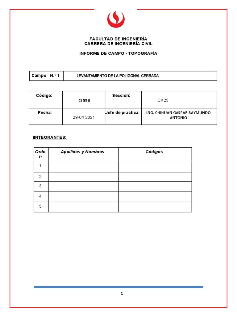 TB2 CX23 Grupo1 | PDF | Topografía