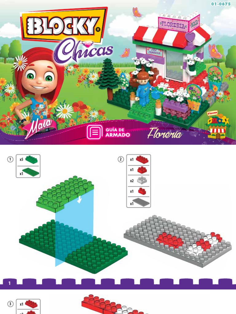 BLOCKY CHICAS Floreria - Manual | PDF