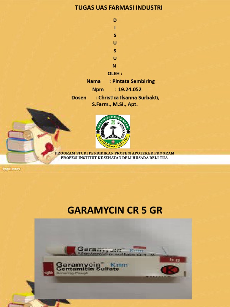 Analisis Mutu Gentasolon Krim 5 GR | PDF