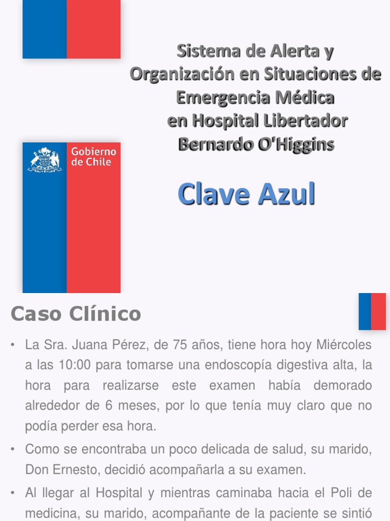 Protocolo Clave Azul en Emergencias Médicas | PDF | Hospital ...