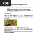 Tutorial Buat Soal Exam View Dari Word | PDF | Komputer