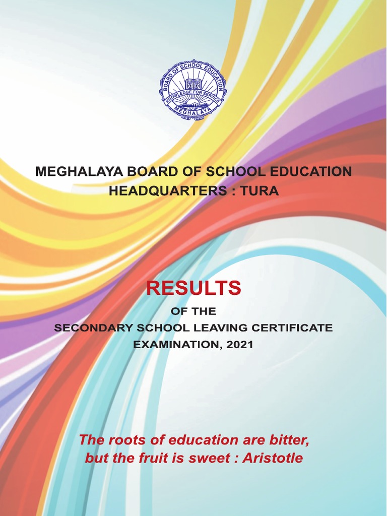 Booklet SSLC 2021 | PDF