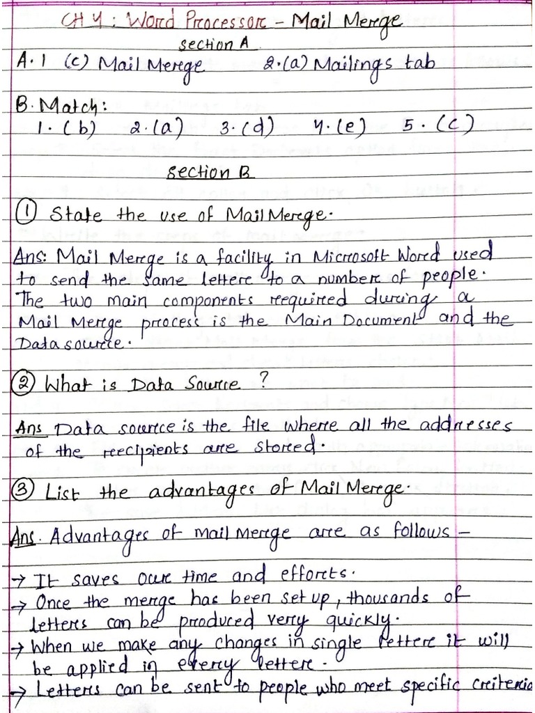 Class 6 Computer Chapter 4 | PDF